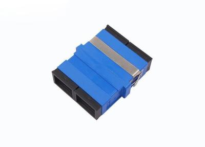 China IEC Standard Fiber Optic SC to SC Adapter Duplex with Ceramic  Sleeve without flange Suppliers for sale