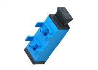 China Low Insertion Loss SC UPC UPC  APC Single Mode with Plastic Foot Fiber Optic Adapter /Coupler for sale