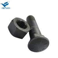 China Plow Alloy Steel Bolt Blade Bolt And Nut 4F7827 2J3506 19MMX57MM for sale
