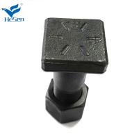 China D60 Bulldozer Sprocket Segment Bolt And Nut 12.9 Bolts Square Head for sale