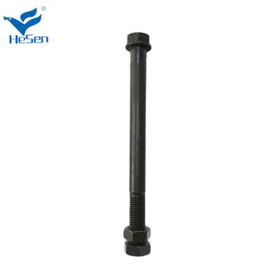 China Excavator Bucket Bolts 20x180 Double Nut For Bucket Pins 85MM 90MM Long for sale