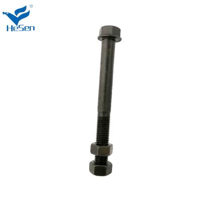 China 8.8 Bucket Bolts Pin Bolt And Nut 16x180 Longer Bolt For 60mm 65mm Bucket Pins for sale