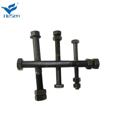 China 8.8 Bucket Bolts Pin Bolt And Nut 16x160 With Double Nuts For 60mm 65mm Bucket Pins for sale
