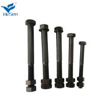 China 8.8 Bucket Pin Steel Bolts And Nuts 18 X 200mm For 70mm 75mm 80mm Bucket Pins for sale