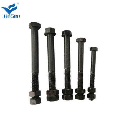 China 8.8 Bucket Pin Steel Bolts And Nuts 18 X 200mm For 70mm 75mm 80mm Bucket Pins for sale