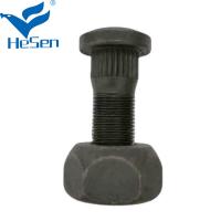 China 1V3323 6K9316 Car Wheel Bolts And Nuts M20x63.5 M38 Nut for sale