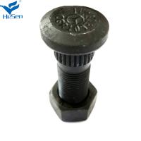 China 1v3323 Car Wheel Bolts And Nuts Cat Loader Wheel Bolt With 28 MM Nut for sale