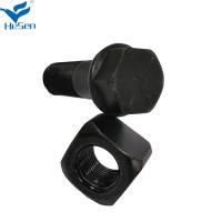 China 40 CR STEEL 7H3597 1M1408 Track Bolts And Nuts Heat Treatment for sale