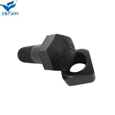 China 7H3597 1M1408 Excavator Track Shoe Bolt And Nuts 5/8 X 53 MM D5 for sale