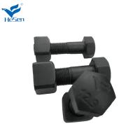 China EX100 EX120 Track Chain Bolt With Nut 7H3957 Black Color for sale