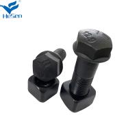 China Hitachi EX200 Track Bolts And Nuts Flange Type M18x56 for sale
