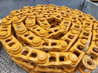China Komatsu PC100-5 Track Chain 42L For Excavator Undercarriage Spare Parts 202-32-00201 for sale