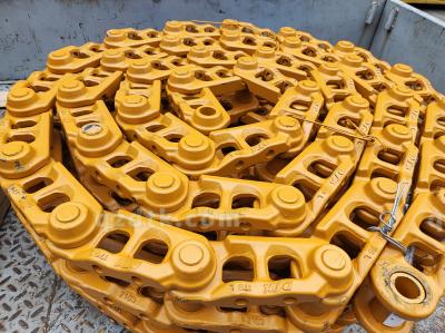 China Komatsu PC100-5 Track Chain 42L For Excavator Undercarriage Spare Parts 202-32-00201 for sale