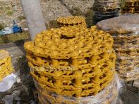 China Hyundai Excavator R130 Track Link Chain Yellow Color for sale