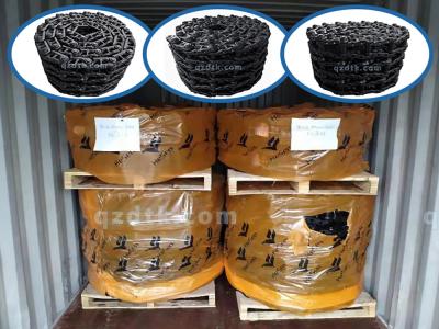 China PC100-5 PC100-6 Undercarriage Track Chain Track Link  Excavator Parts for sale