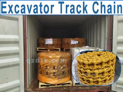 China EX100 EX100-2/3 9092929 Undercarriage Track Chain For Hitachi Excavator for sale
