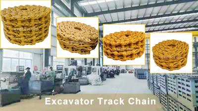 China E308 E307B E70B Mini Excavator Track Chain 42 Links 1028077 Caterpillar Track Chain for sale
