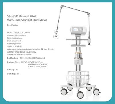 China Ventilator breathing apparatus machine for hospital for sale