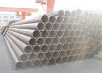China ERW Steel Pipe 21.3-219.1mm OD with 1.8-8.0mm Wall Thickness for Fluid Transport Applications for sale