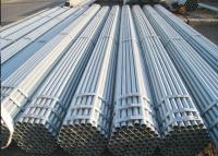 China Hot Dip Galvanized Steel Pipe 21.3-219.1mm OD with 280g/m² Zinc Coating for Fluid Transport for sale