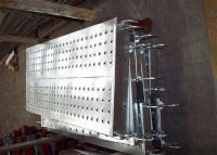 China Metal Plank with Hook Scaffolding Support 1.0-2.0mm Thickness 0.5-4m Length ISO9001 Certified for sale