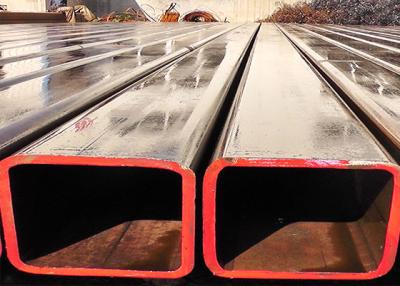 China Black Rectangular Steel Tube 15mm-800mm OD with 1.0-25mm Wall Thickness for Construction and Industrial Applications for sale
