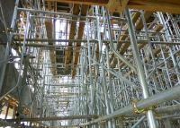 China Steel Frame Scaffolding Set with Pre-Galvanized Finish - Complete Door Frame System for Construction Projects for sale