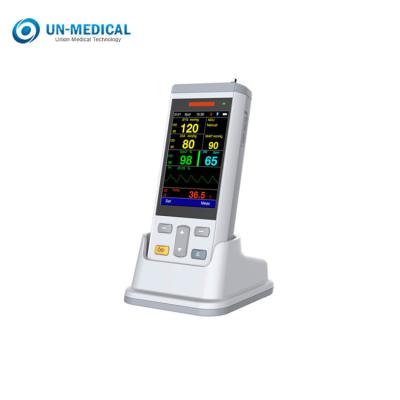 China Handheld Vital Signs Monitor PC100 SpO2 NIBP Temp Adult Infant 3.5 inch TFT for sale