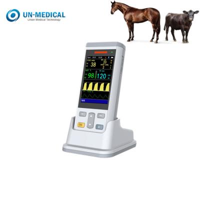 China CE ISO Handheld Veterinary Vital Signs Monitor SPO2 EtCO2 PR 3.5 inch TFT for sale