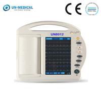 China UN8012 10 Inch Touchscreen 12 Lead ECG Machine with Thermal Recorder CE ISO for sale