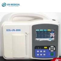 China ISO CE UN8006 Digital ECG Machine Touch Screen Three Channels for sale