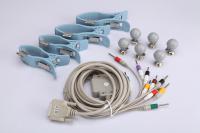 China Portable 12 Lead ECG Monitor 4.3 Inch Touch Screen Rechargeable 2200mAh Battery for sale