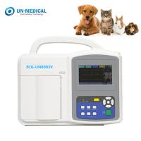 China Portable Veterinary ECG Monitor 12 Leads 3 Channel with Interpretation UN8003V for sale