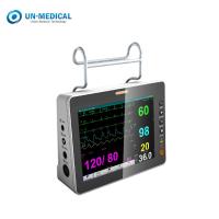 China 7 Inch Touchscreen Patient Vital Signs Monitor ECG NIBP SPO2 Analog Output for sale