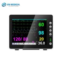 China 7 Inch Touchscreen Patient Vital Signs Monitor ECG NIBP SPO2 Analog Output for sale