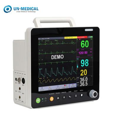 China 12 Inch Touchscreen Multi Parameter Patient Monitor ECG NIBP SPO2 WiFi Bluetooth for sale