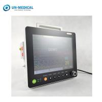 China Modular 15 Inch Vital Signs Patient Monitor with ETCO2 17 Languages for sale