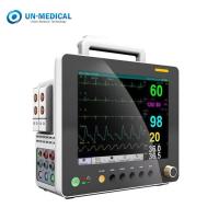China Modular 15 Inch Vital Signs Patient Monitor with ETCO2 17 Languages for sale