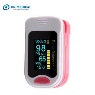 China UN130 OLED Fingertip Pulse Oximeter SPO2 PR Pulse Bar Finger Oxygen Monitor for Home Hospital Use for sale