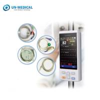 China 4 Inch TFT Handheld Patient Monitor PC200 ECG 3/5 Leads SPO2 NIBP TEMP for sale