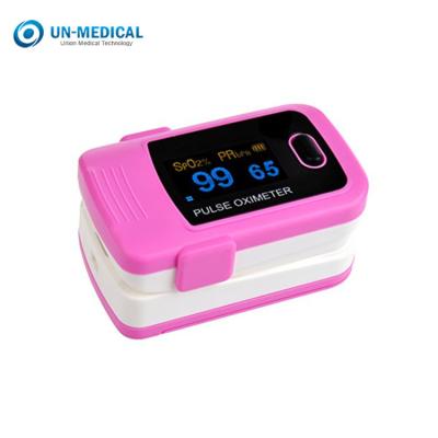China UN100 OLED Finger Pulse Oximeter with PI 0.3% for Adult Pediatric SpO2 PR Monitor for sale