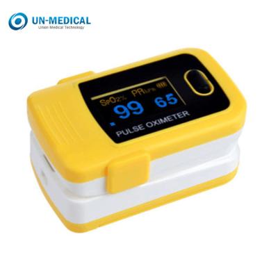 China Digital Smart SPO2 Finger Pulse Oximeter with Color OLED Display 4 Modes Adult Pediatric for sale