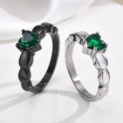 China Channel Setting CZ Stainless Steel Ring 18K Gold Plated Wedding Band - 5-10 Day Sample, 15-25 Day Production for sale