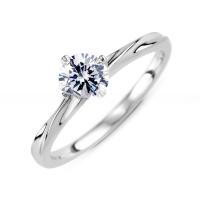 China 925 Sterling Silver Cubic Zirconia Wedding Ring for Women - High Polish CZ Diamond Band 5-25 Day Production for sale