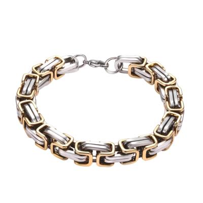 China High Polished Braided Link Stainless Steel Bracelet with Secure Clasp for Men and Women - 5-25 Day Production for sale
