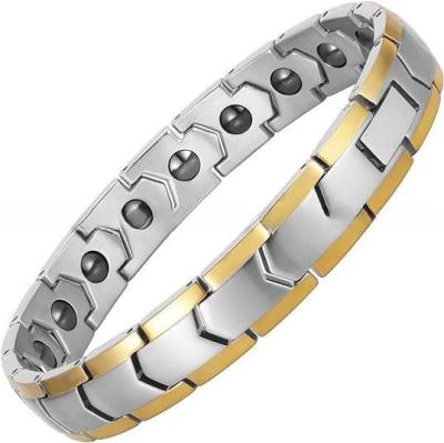 China 316L Stainless Steel Energy Magnetic Bracelet for Men & Women - Unisex Design with Adjustable Sizing for sale