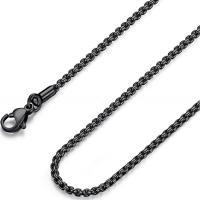 China Stainless Steel Pearl Chain Necklace with Third Party Appraisal - Unisex Inlay Technology Jewelry 18-24 Inch Length for sale