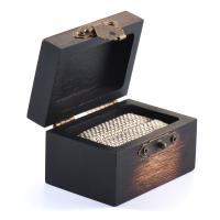 China Natural Koa Wood Personalized Engraving Ring Box 60x40x36mm for Wedding Rings and Jewelry Storage for sale