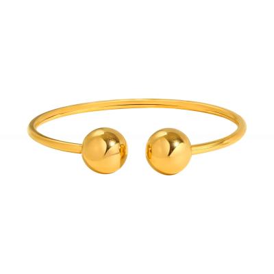 China Adjustable Gold Diamond Shape Open Cuff Bracelet for Women with Third Party Appraisal - 5-10 Day Sample Delivery for sale