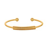 China Gold Stainless Steel Cuff Bracelets for Women - 5-10 Day Sample Delivery, 15-25 Day Production for sale